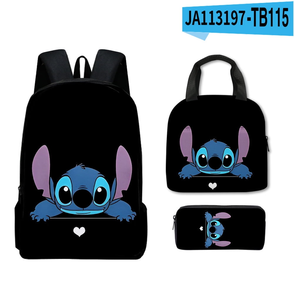 Stitch Anime Travel Backpack for Teens/Womens/Mens/ Casual Daypack ...