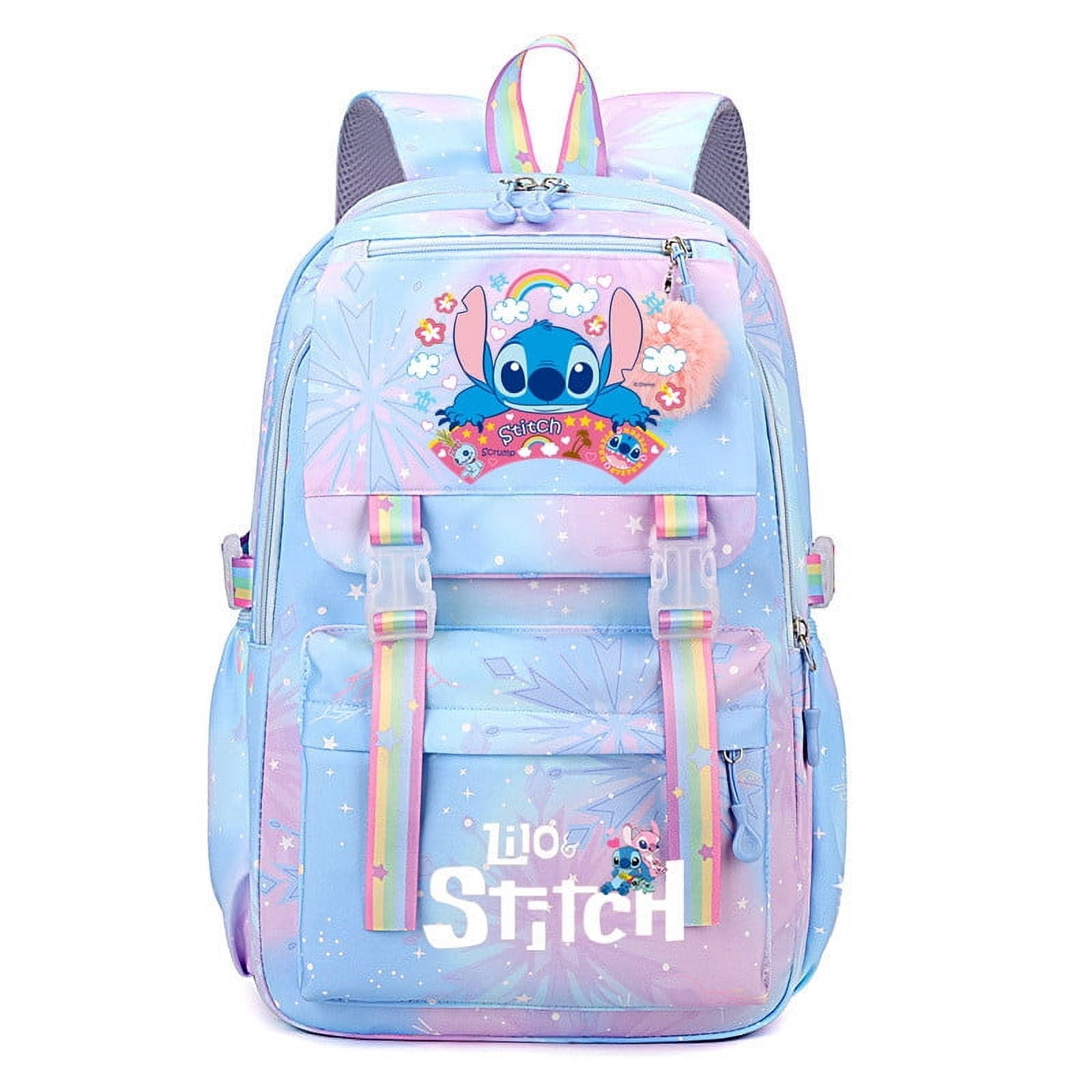 Stitch Backpack 3d Printed Backpack Lightweight Laptop Bag Cartoon ...