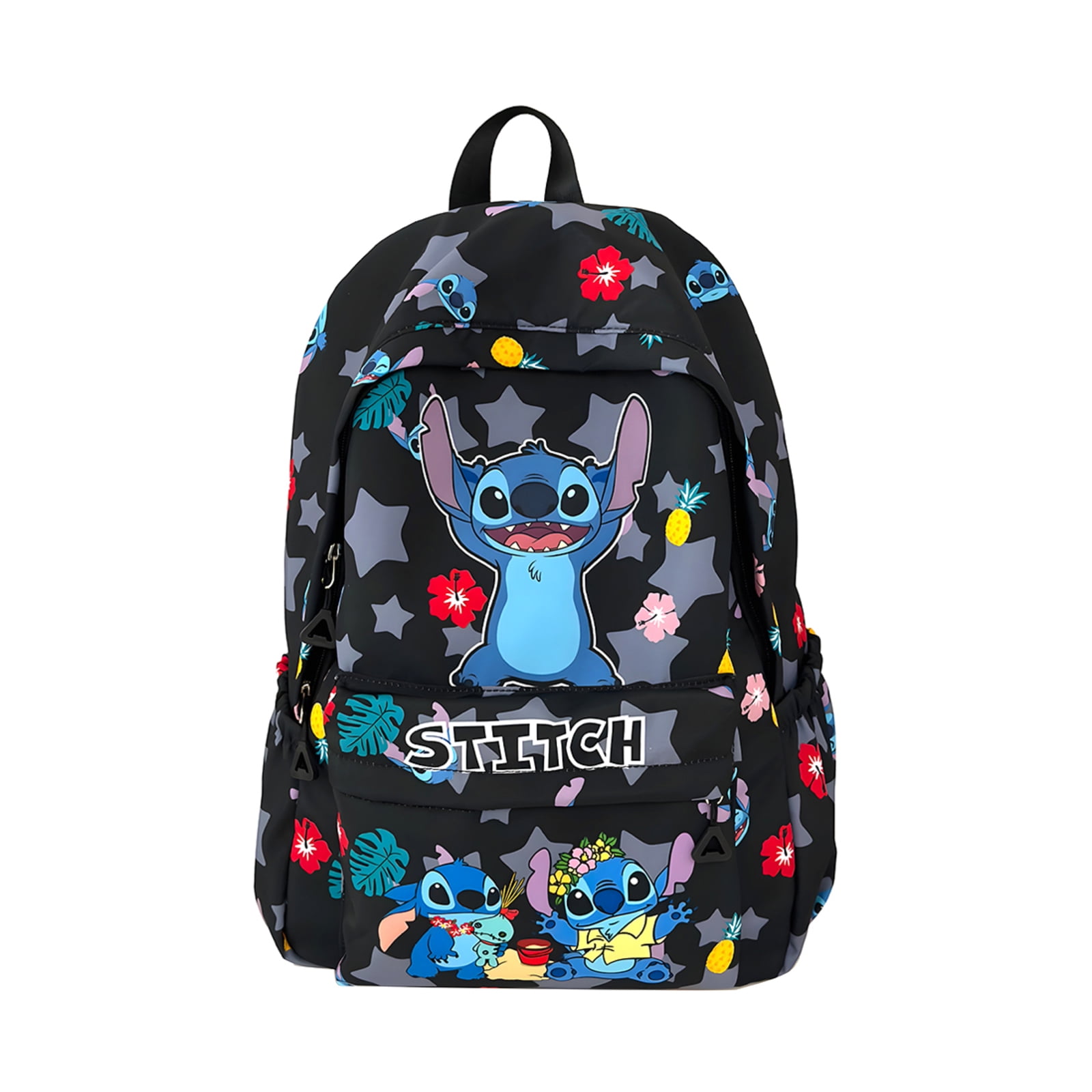 Stitch Backpack 17 Inch Large Capacity Cartoon Backpacks Light and ...