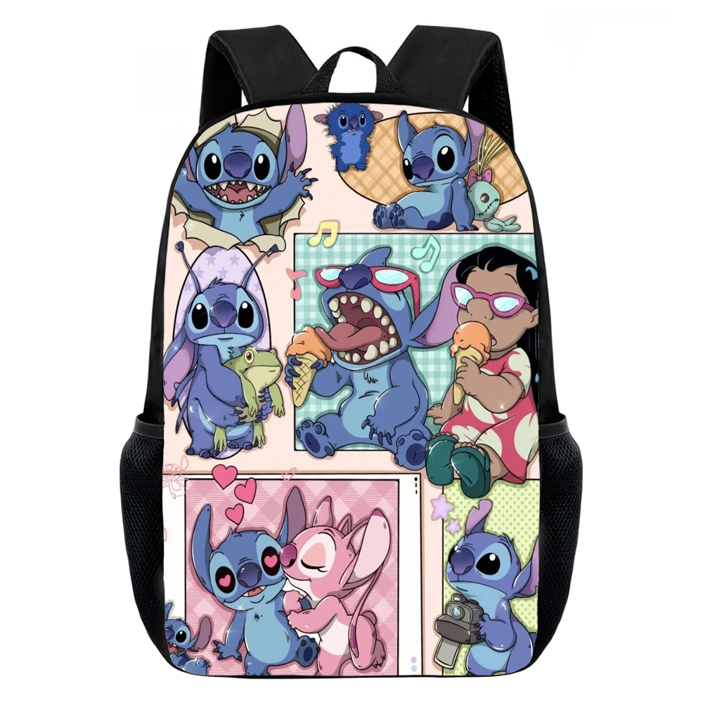 Stitch Backpack Notebook Laptop Bags For Men Women Adults Trip Book Bag ...