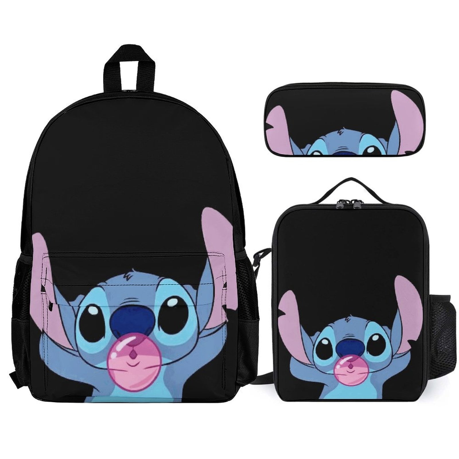 Stitch Backpack Set Backpack with Lunch Box And Pencil Case 3pcs Set ...