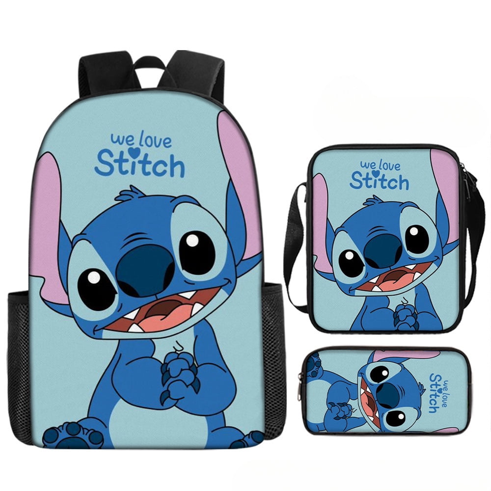 Stitch Backpack for Women/Men/Teens, Backpack With Shoulder Bag and ...