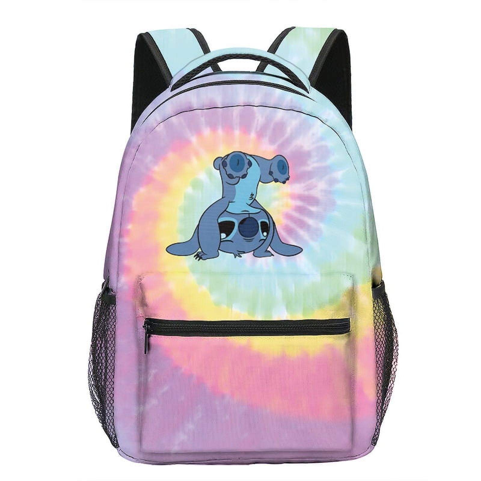 Stitch Backpacks Cartoon Backpack 3D Printed Laptop Bag Shoulder Light ...