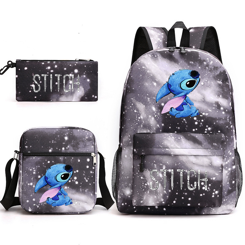 Stitch Backpacks Sets, Cartoon Animal Laptop Backpack Daypack 3D ...