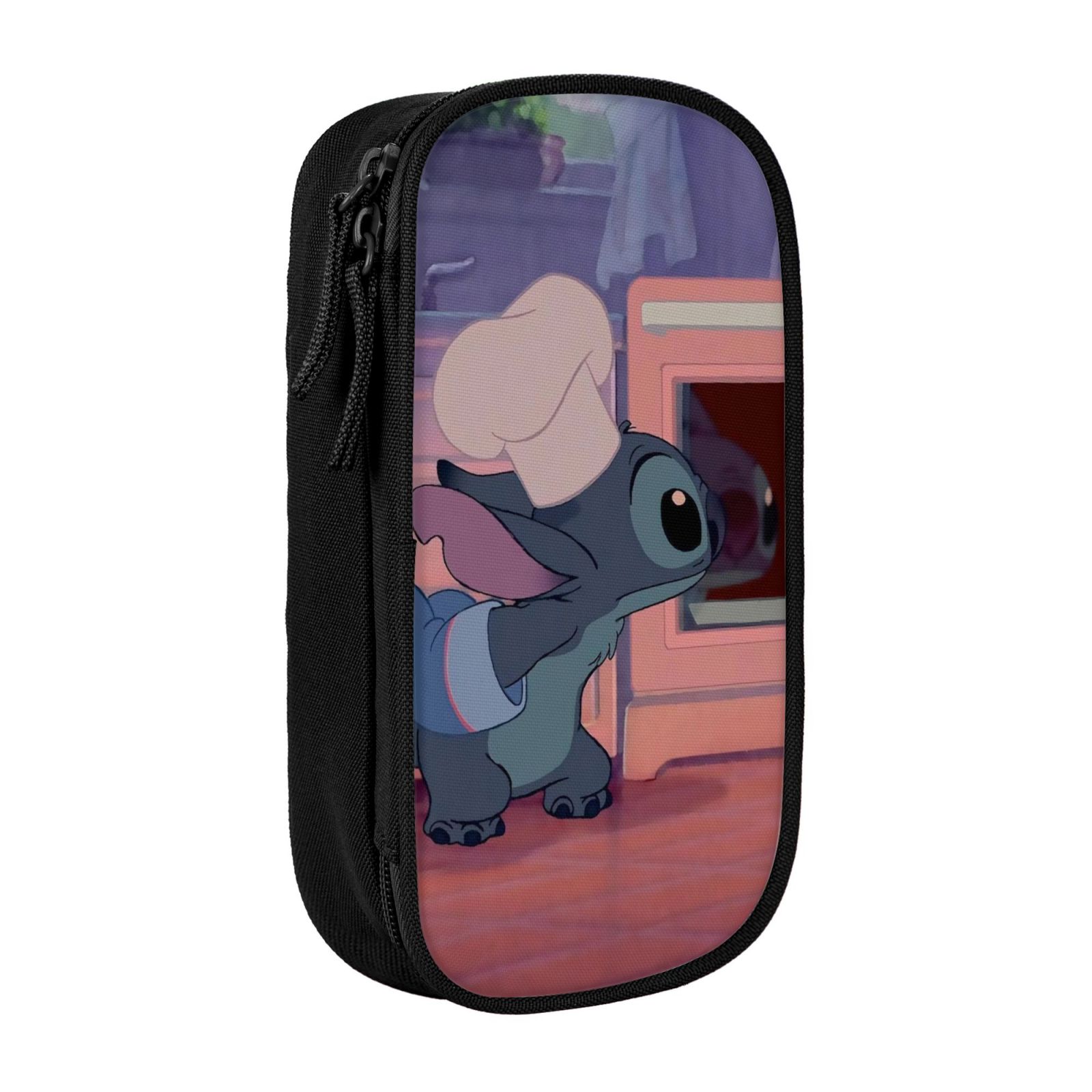 Stitch Baking Pencil Case,Big Capacity Pencil Pouch Stationery Pen Bag ...