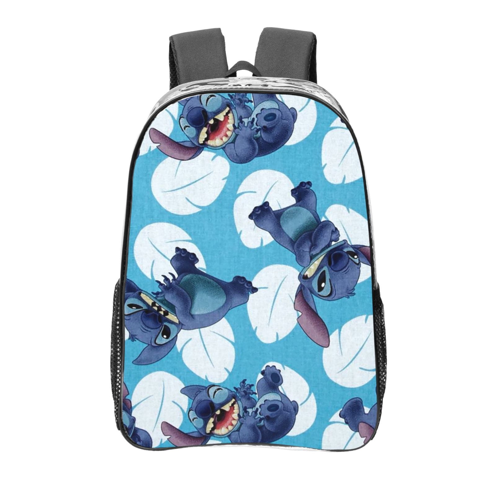 Stitch Basics Transparent Backpack School See Through Plastic Backpacks ...