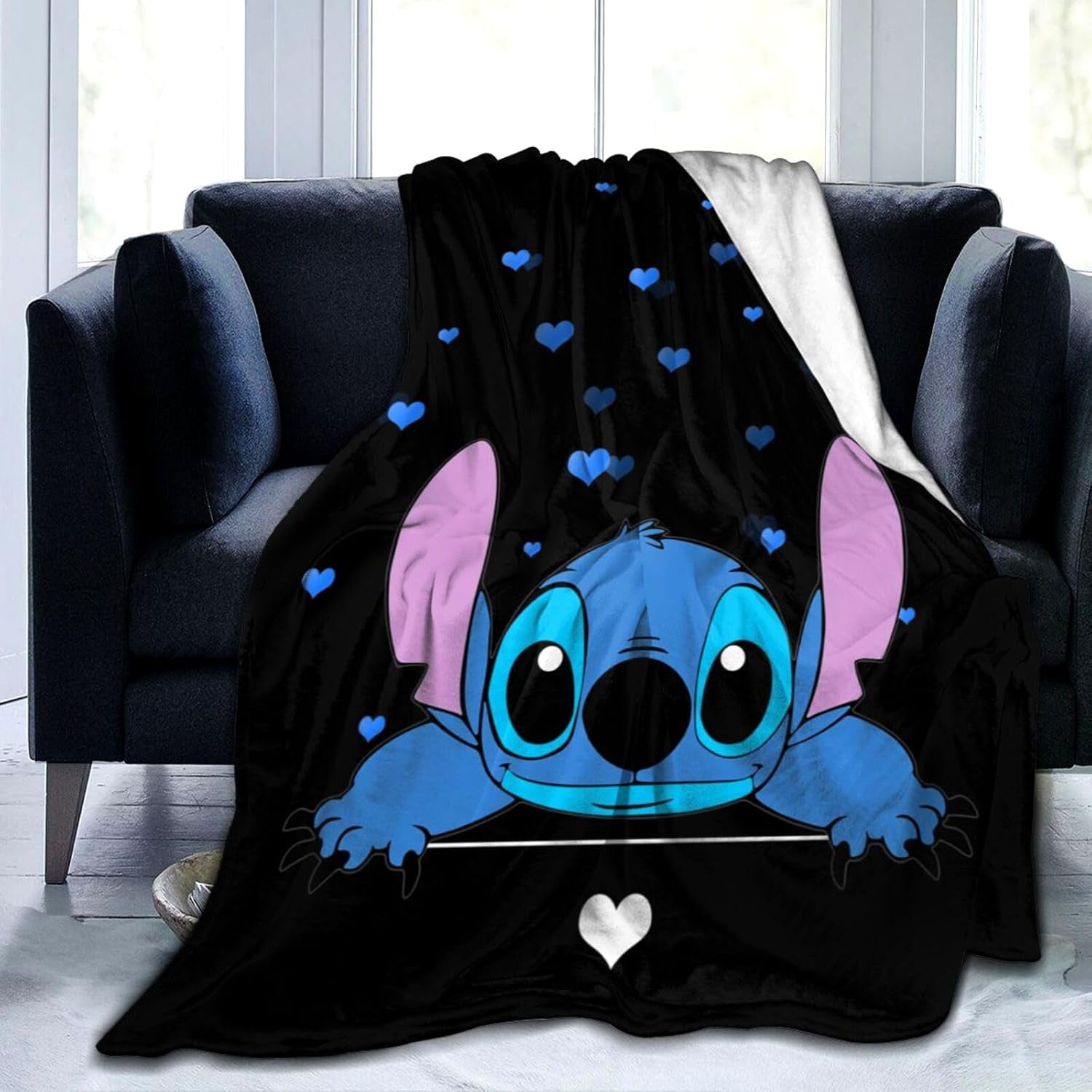 Customer reviews for Stitch Blanket Stuff Flannel Lilo And Stitch Throw ...