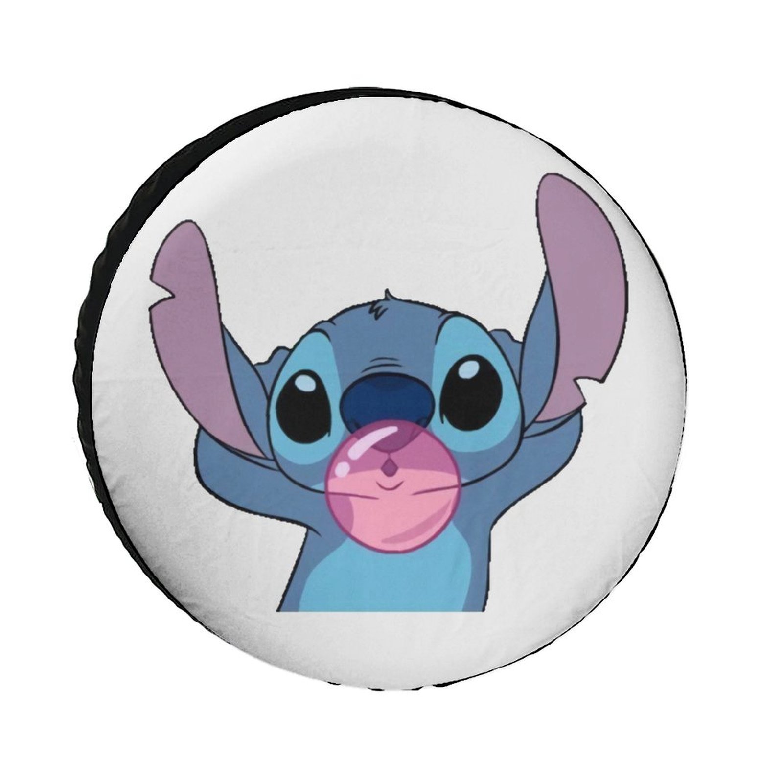 Stitch Blowing Bubbles Waterproof Oxford Tire Covers, Spare Wheel ...