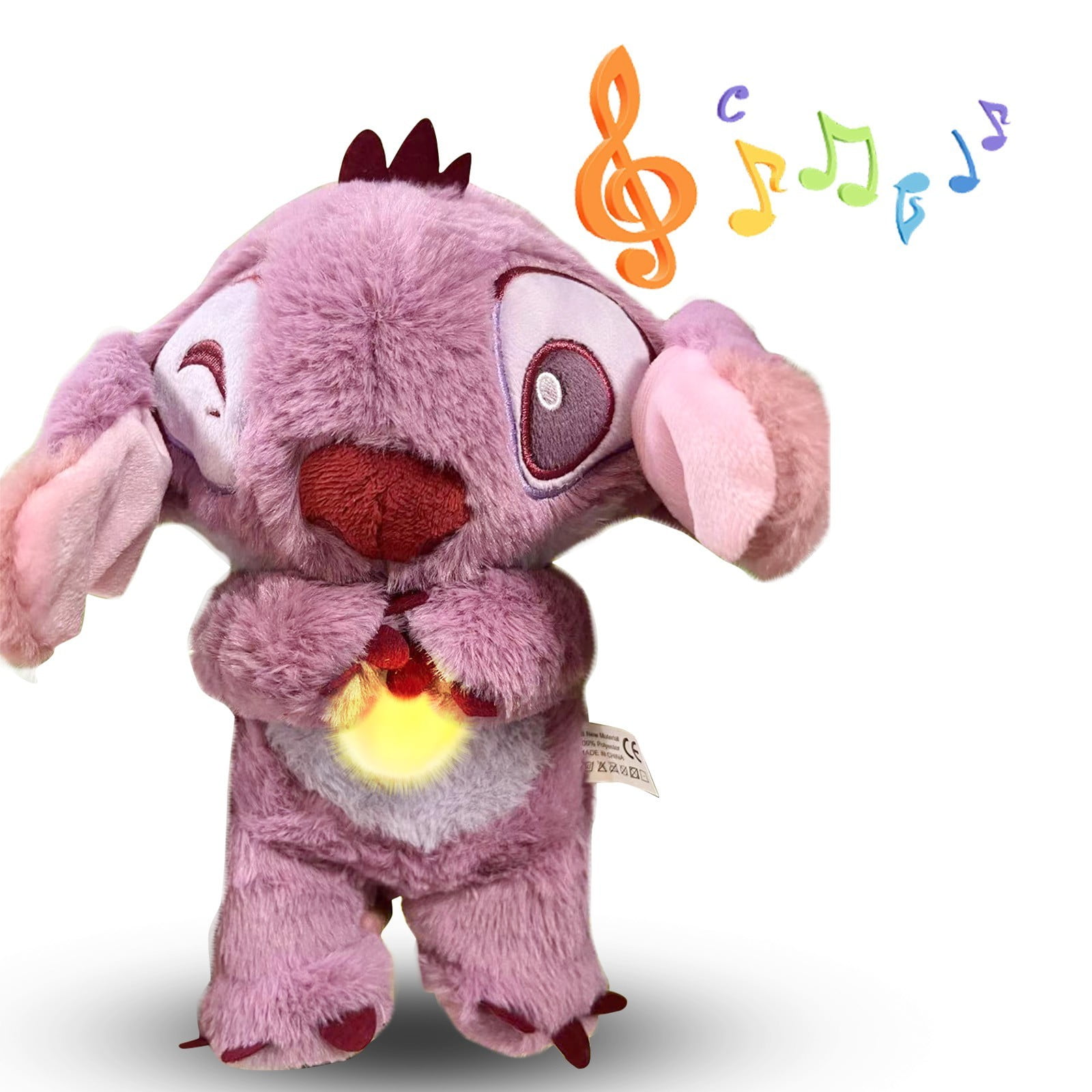 Stitch Calming Relief Plush Toys,Breathing Anxiety Relief Plush Toy ...