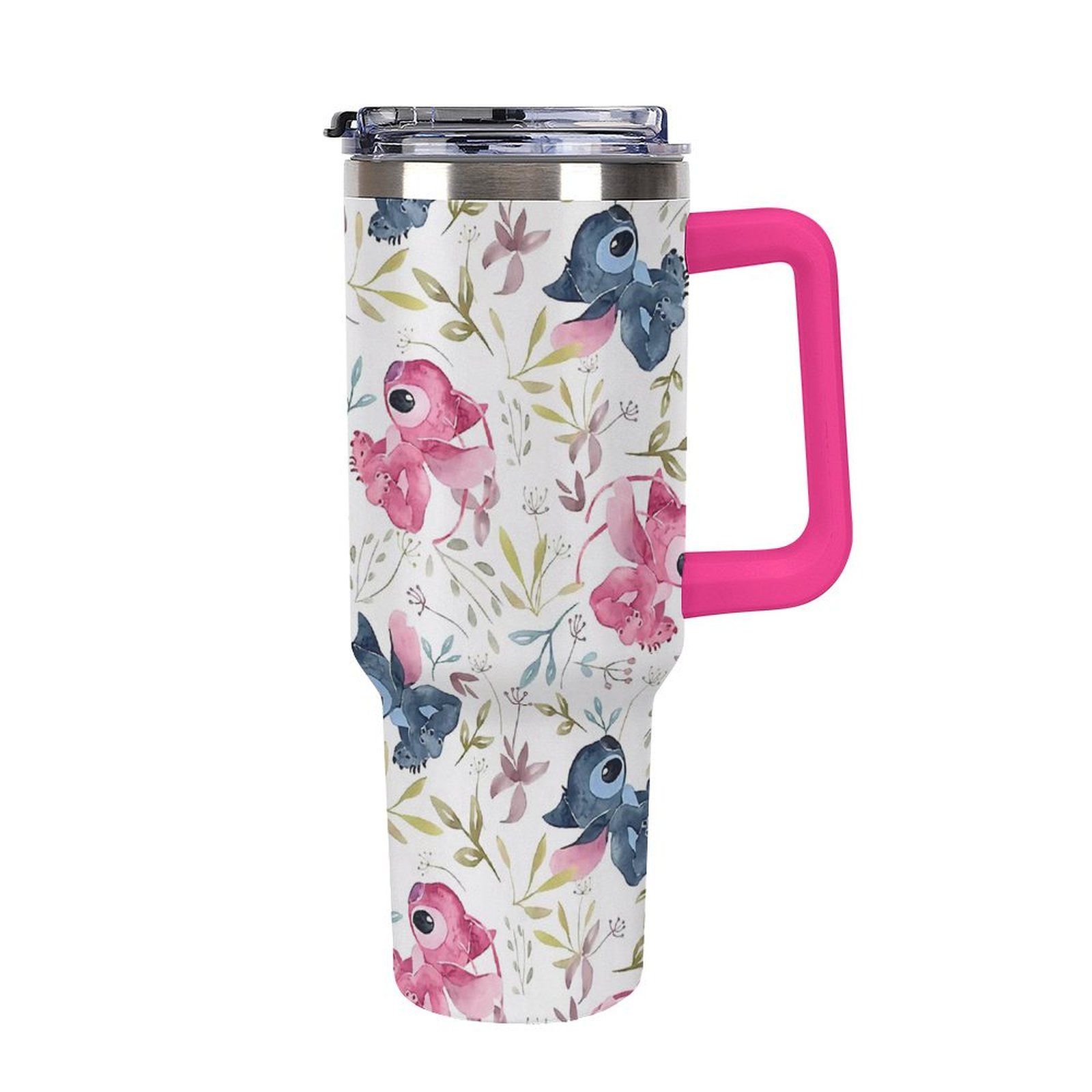 Stitch Car Cup Stainless Steel Thermos Cup with Handle 40oz - Walmart.com