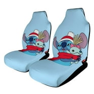 Elantrip Car Seat Cover Full Set Luxury Faux Leather with Diamond ...