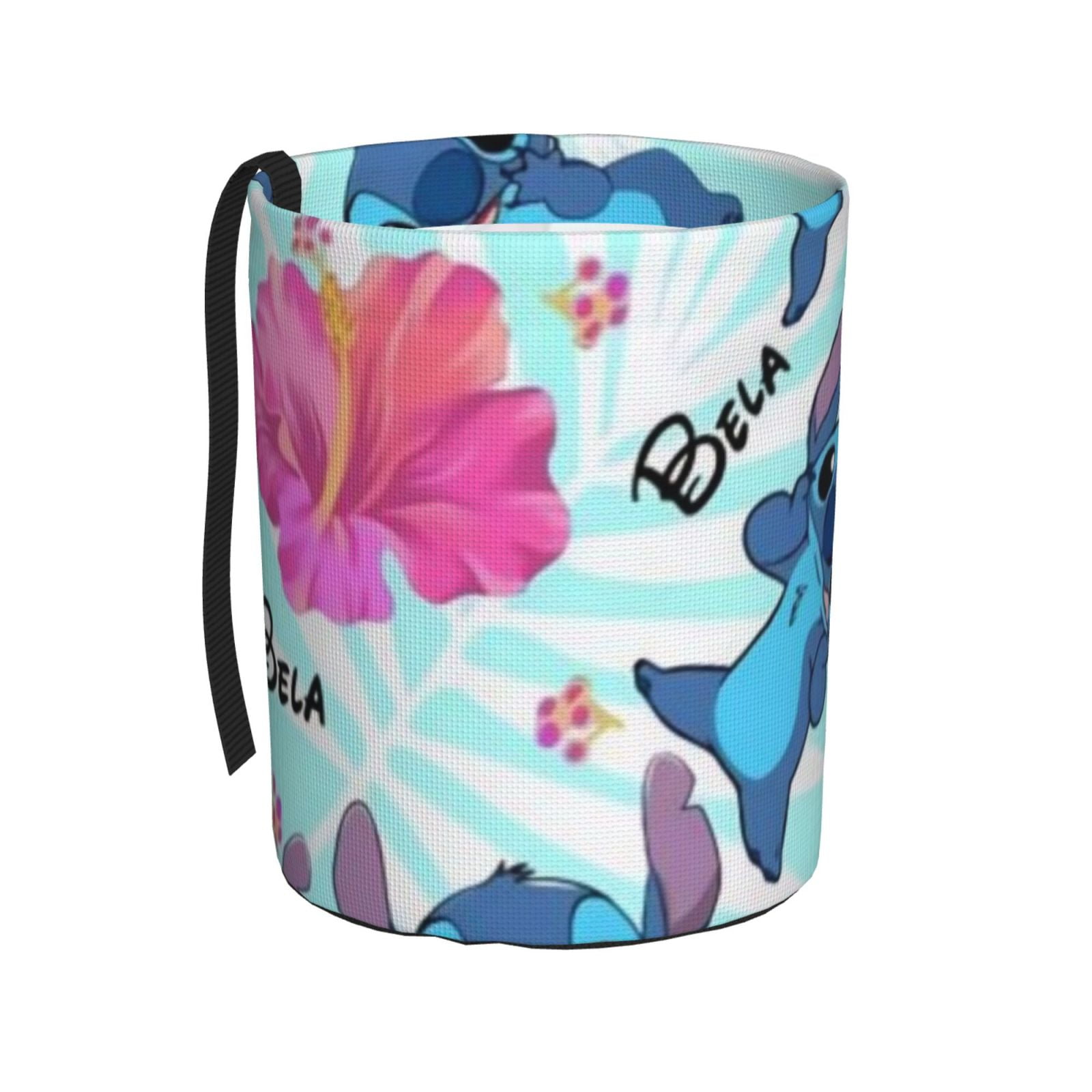 Stitch Car Trash Can, Leak Proof Garbage Bin, Foldable Hanging Car ...