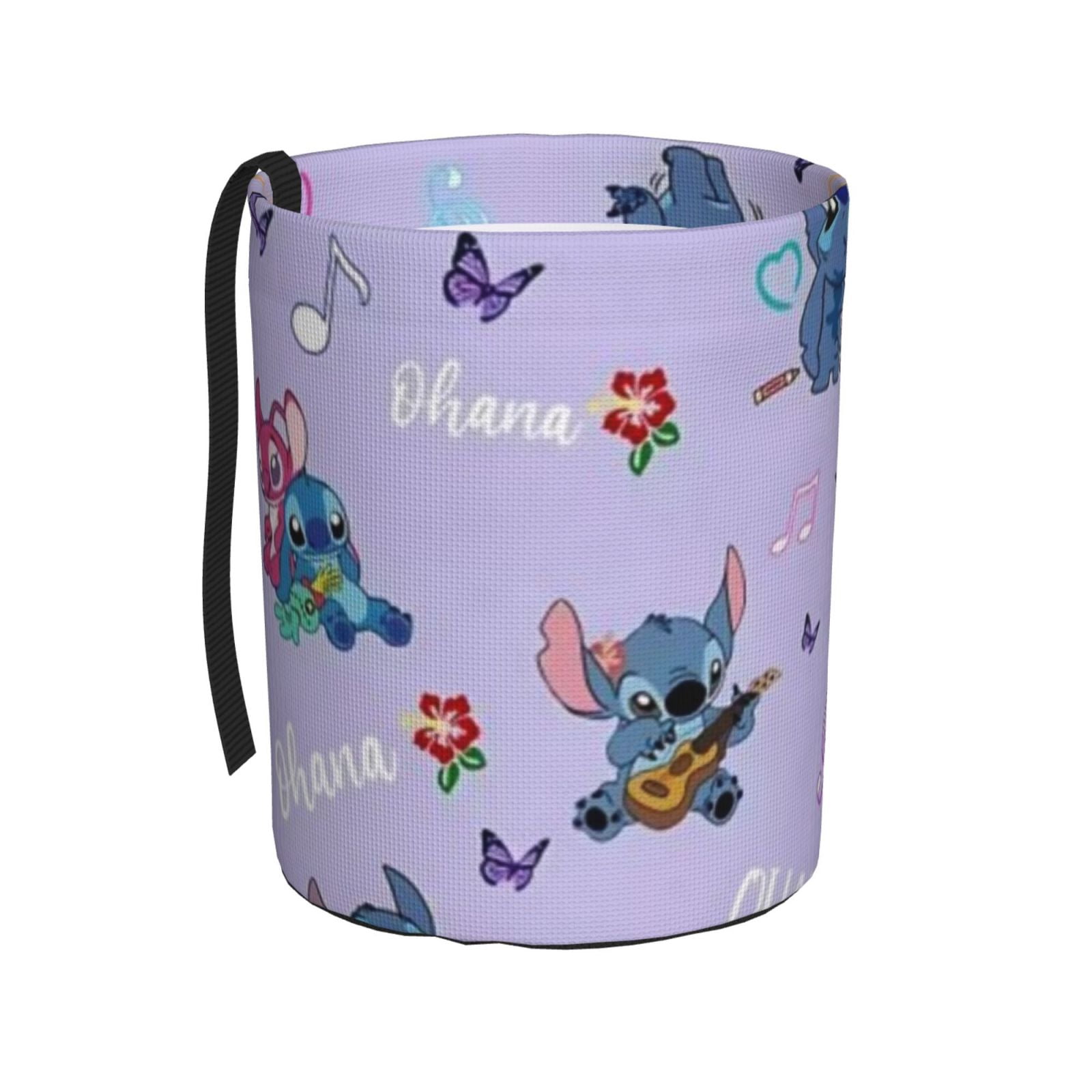 Stitch Car Trash Can, Leak Proof Garbage Bin, Foldable Hanging Car ...