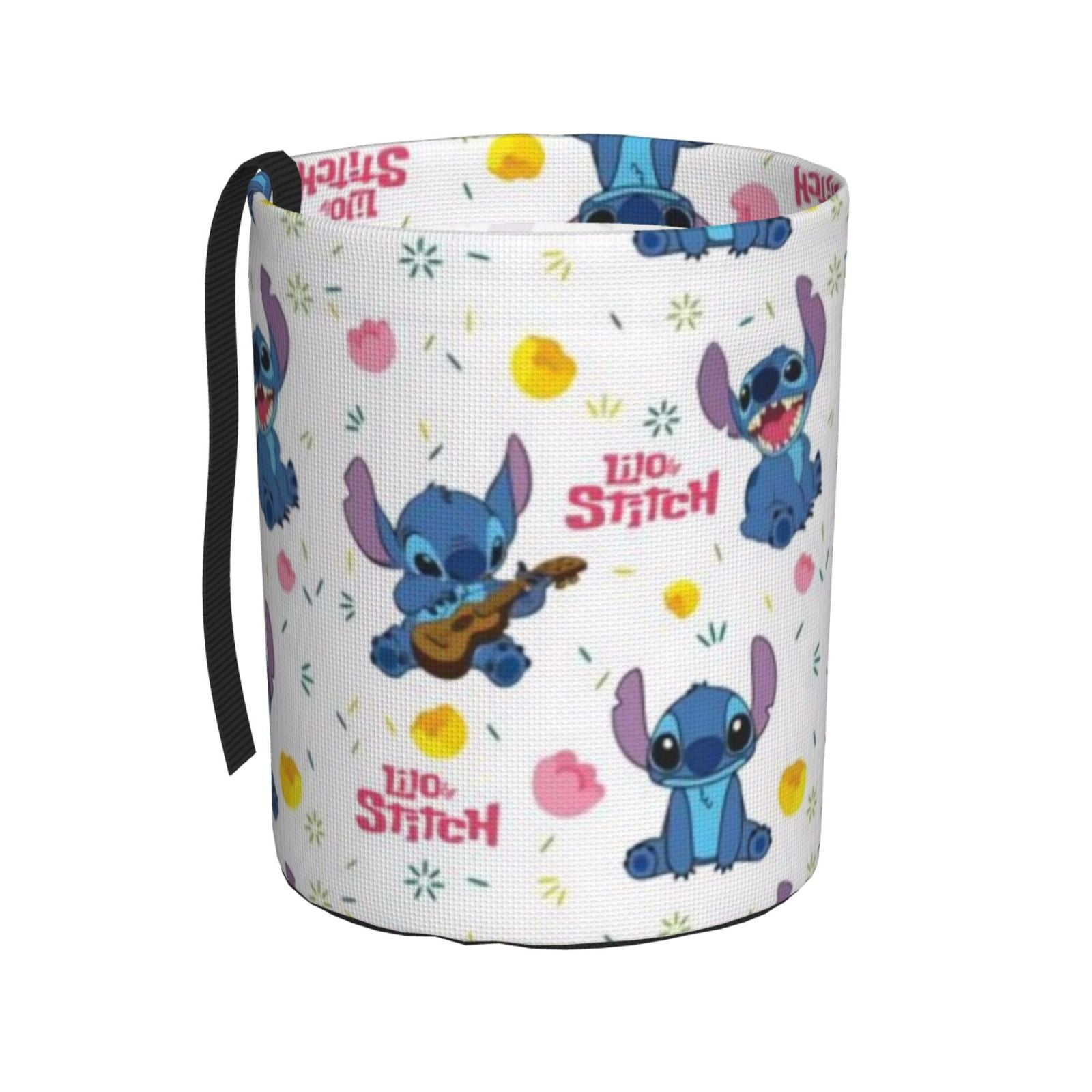 Stitch Car Trash Can, Leak Proof Garbage Bin, Foldable Hanging Car ...