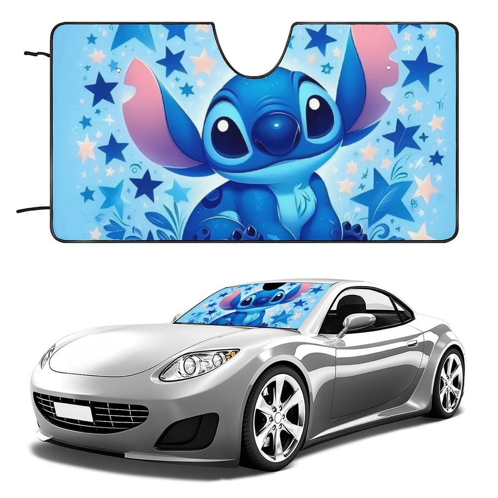 Stitch Car windshield visor is suitable for sedans, SUVs, and most car ...