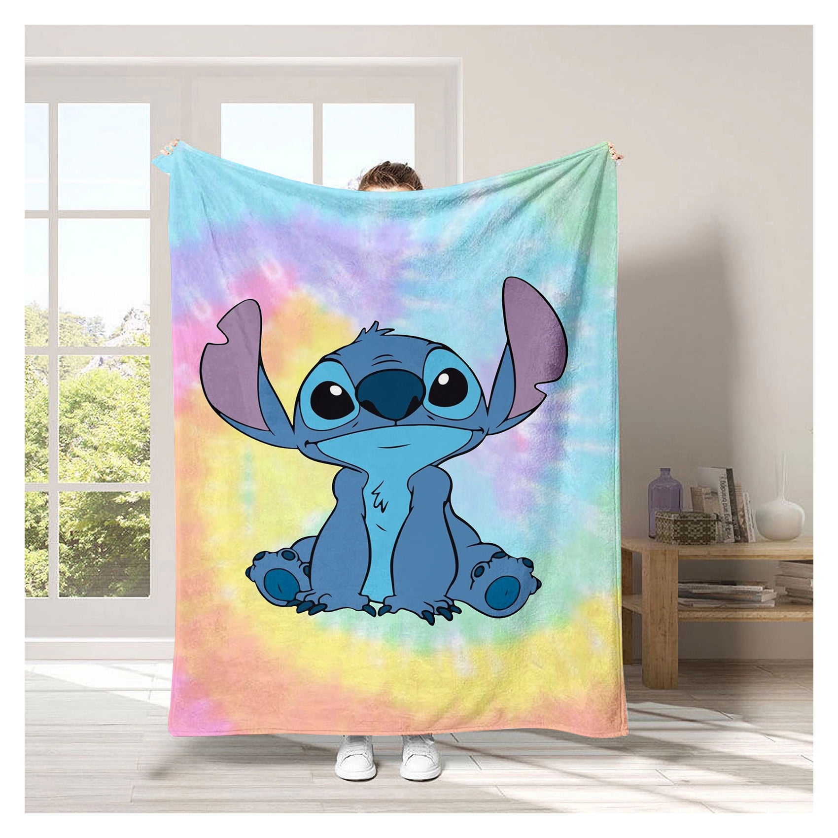Stitch Cartoon Blanket Cute Nap Blanket Bed Sheet Quilt Blanket Sofa ...