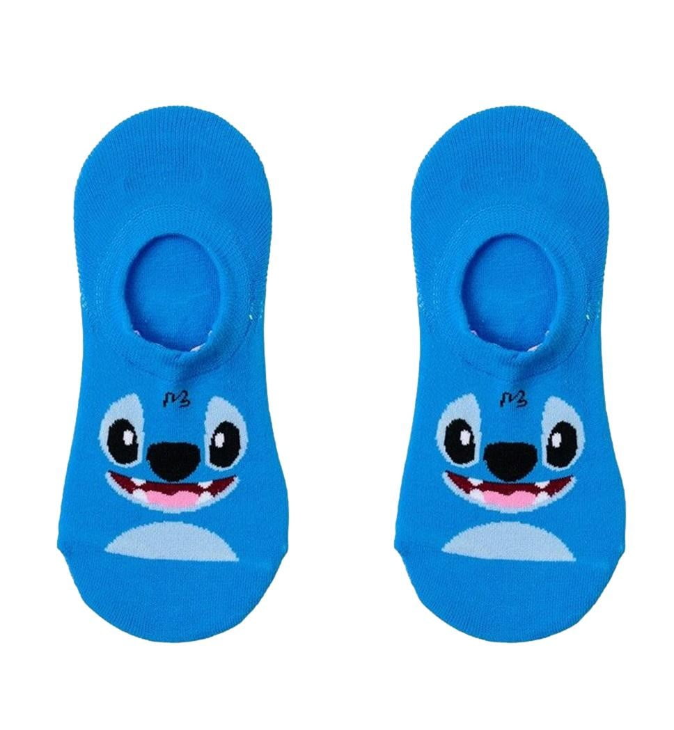 Stitch Cartoon Character Design Pedi Ankle Socks - Walmart.com