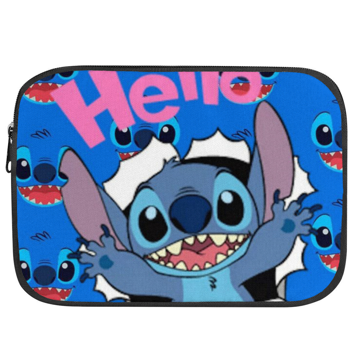 Stitch Cartoon Laptop Sleeve Tablet Sleeve for Office Travel College 13 ...