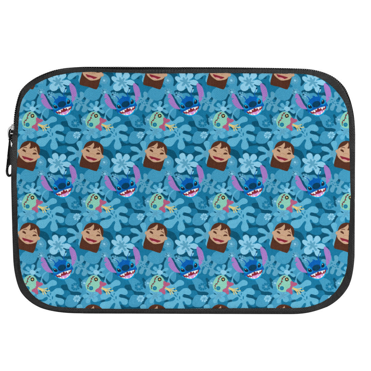 Stitch Cartoon Laptop Sleeve Tablet Sleeve for Office Travel College 13 ...