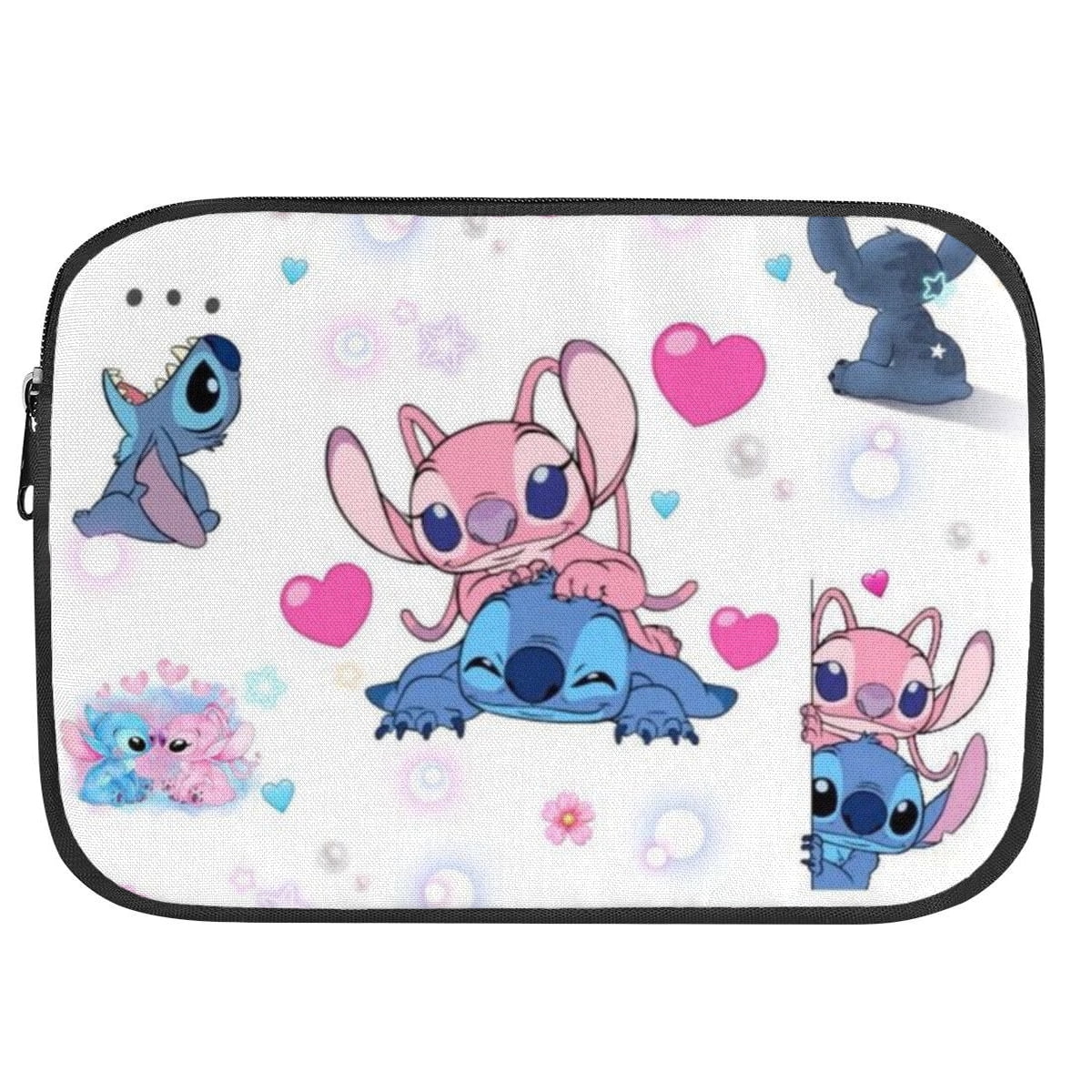 Stitch Cartoon Laptop Sleeve Tablet Sleeve for Office Travel College 13 ...