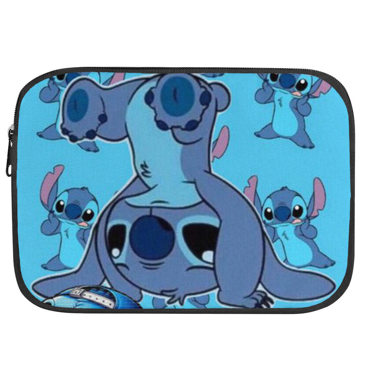 Stitch Cartoon Laptop Sleeve Tablet Sleeve for Office Travel College 13 ...