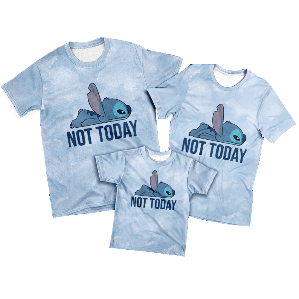Stitch Cartoon Modern Family Outfit,Matching Family Shirt Cartoon ...