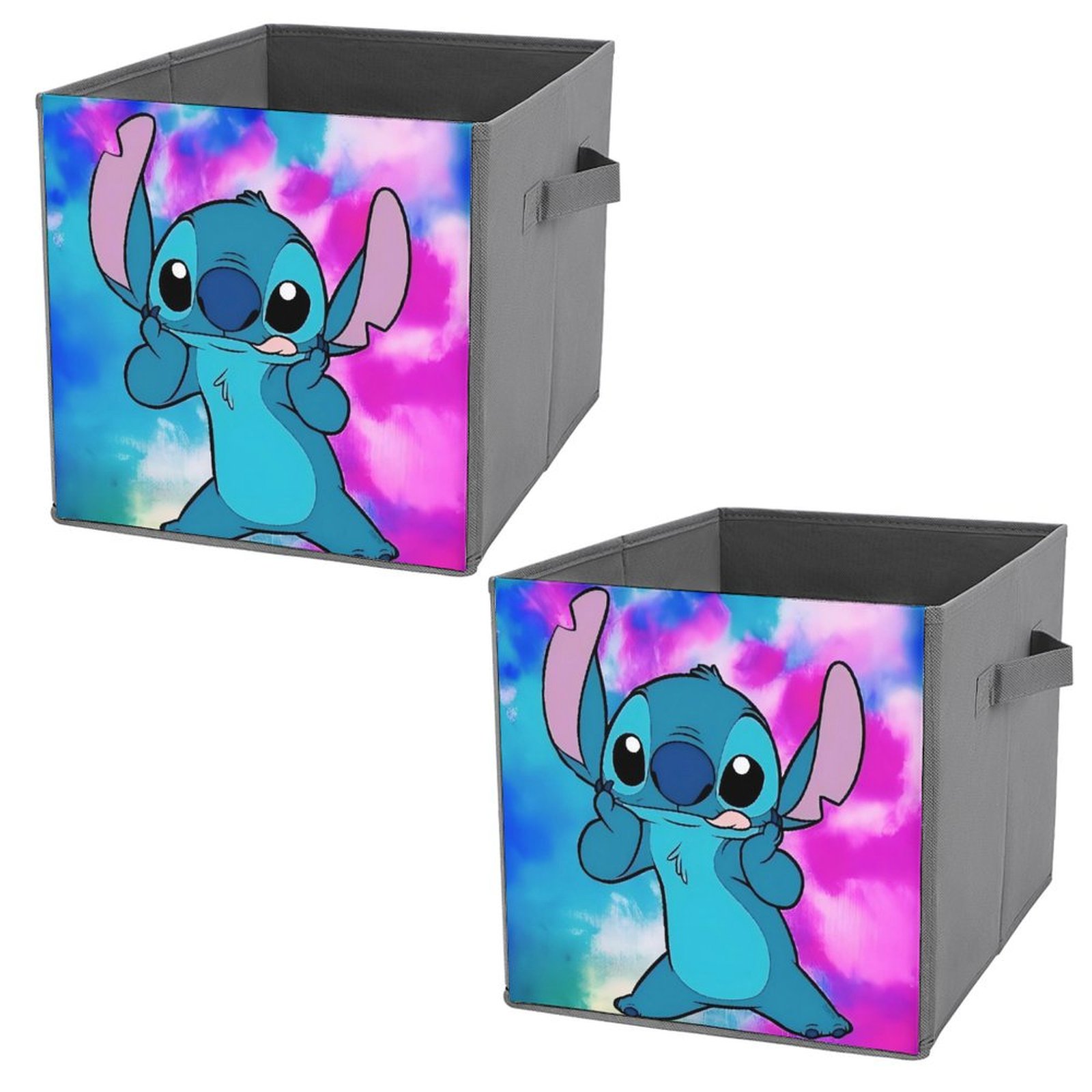 Stitch Cartoon Toy Storage Box Suitable for Children's Toys Folding ...