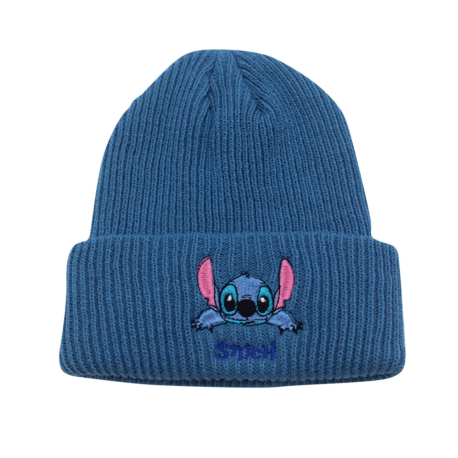 Stitch Cartoon Toys Ornaments New Wool Hat Knitted Hat Winter ...
