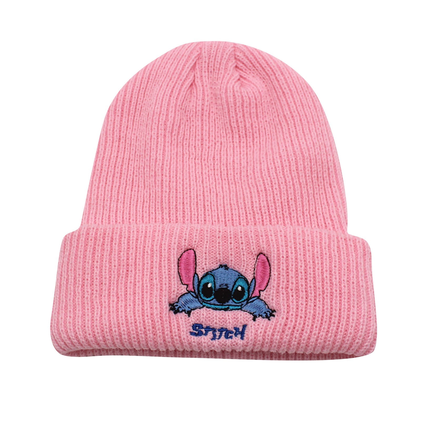 Stitch Cartoon Toys Ornaments New Wool Hat Knitted Hat Winter ...