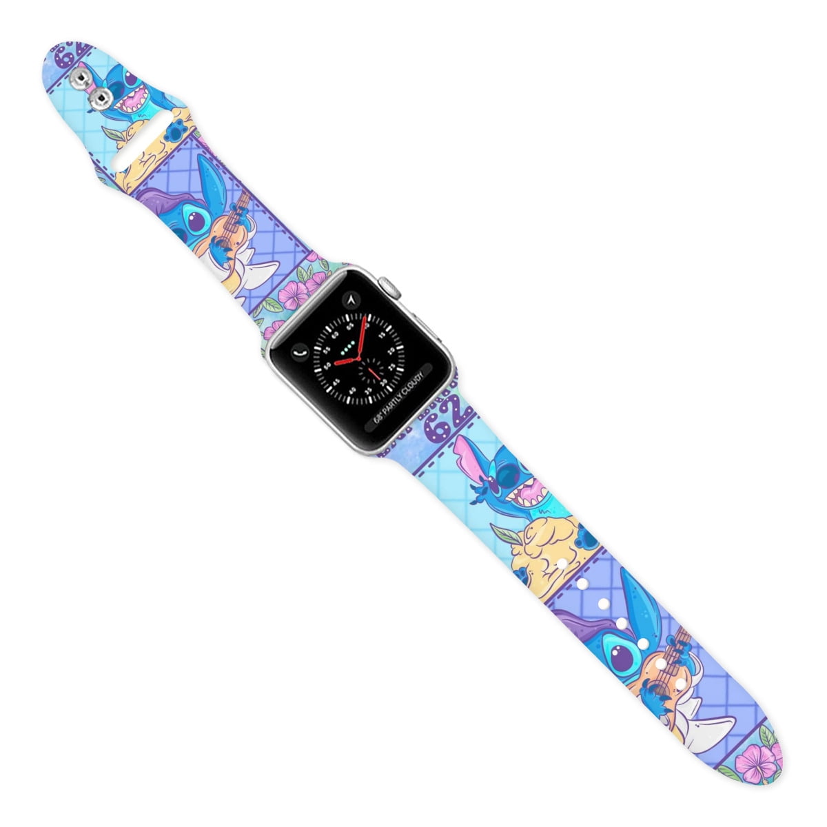Stitch Cartoon Watch Strap Compatible with Apple Watch Chaung'kouch ...