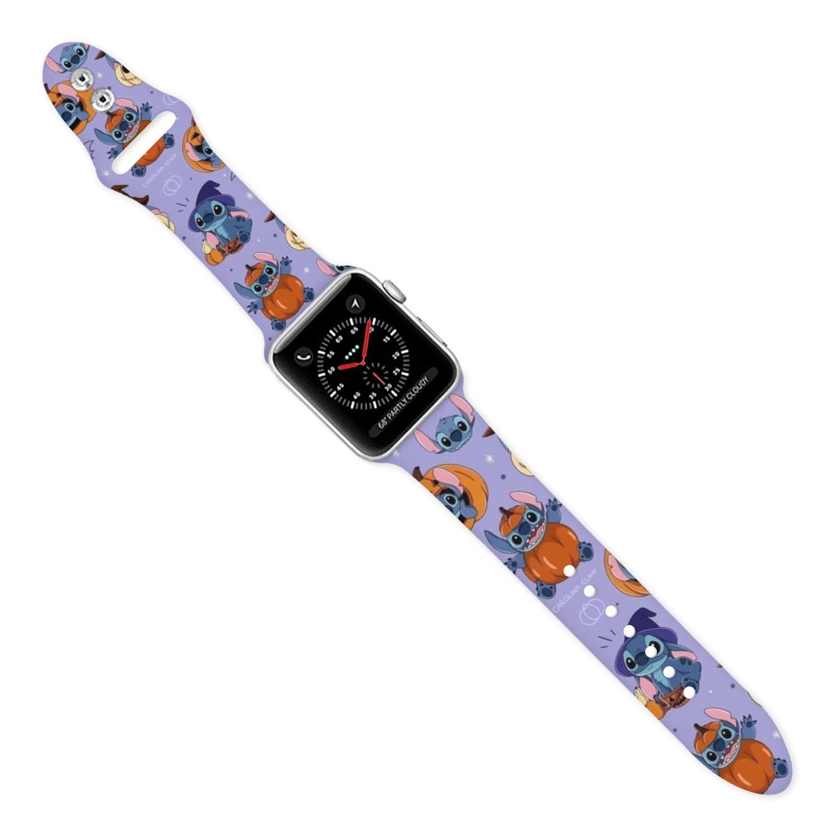 Stitch Watch Band Compatible with Apple Watch Double Buckle Watch Band ...
