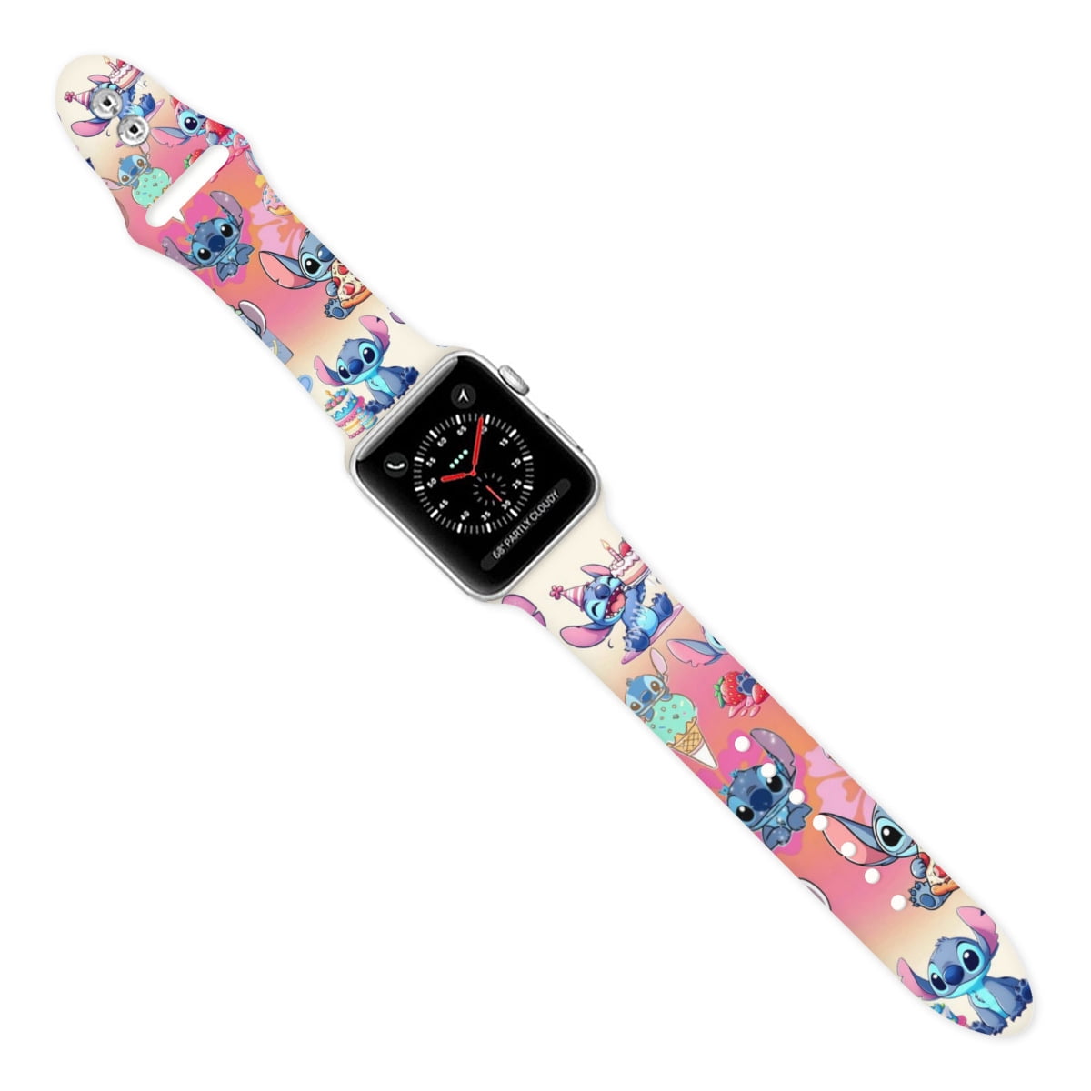 Stitch Cartoon Watch Strap Compatible with Apple Watch Chaung'kouch ...