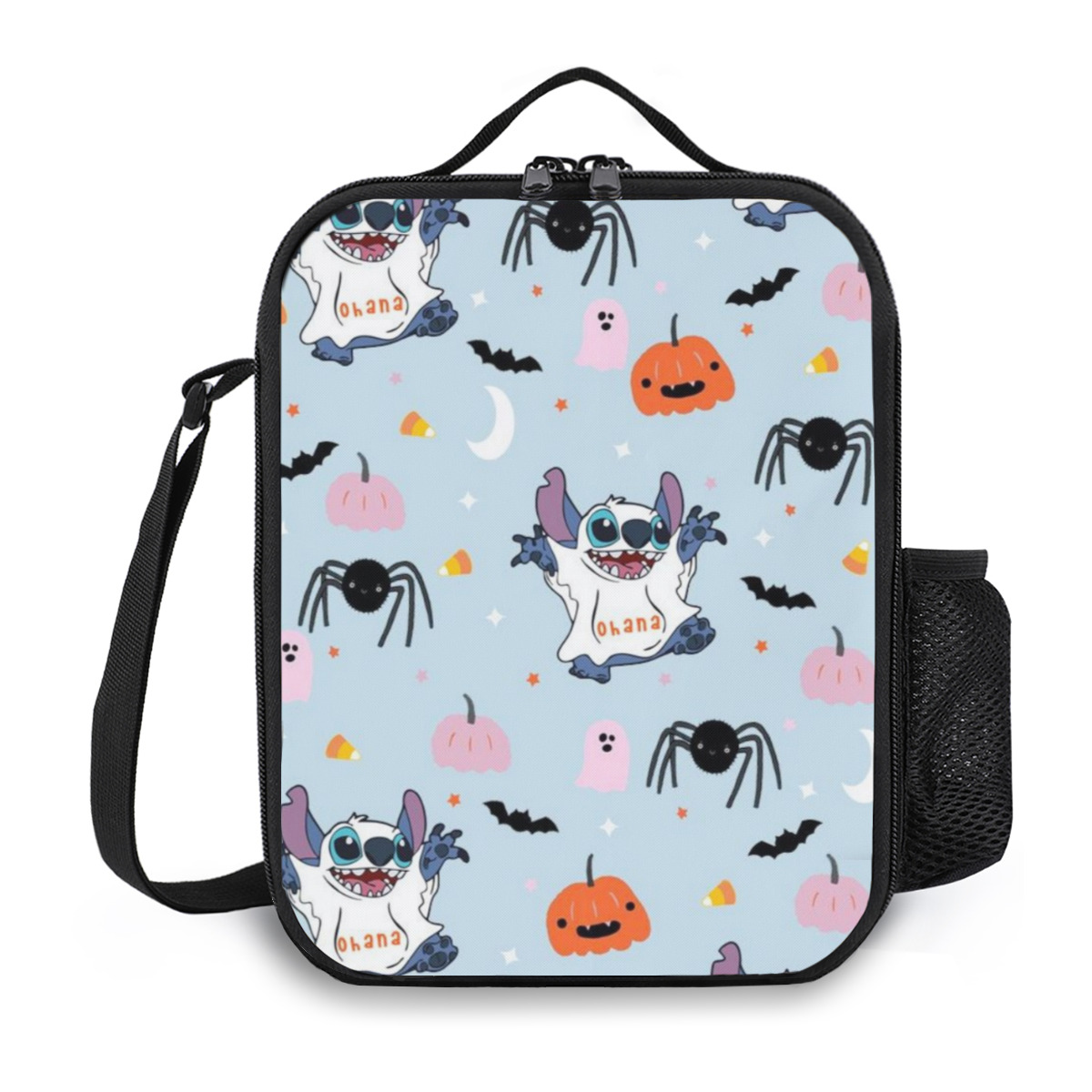 Stitch CartoonInsulated Lunch Box Unisex Reusable Lunch Box Square ...