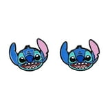 Stitch Character Face Metal Stud Earrings - Walmart.com