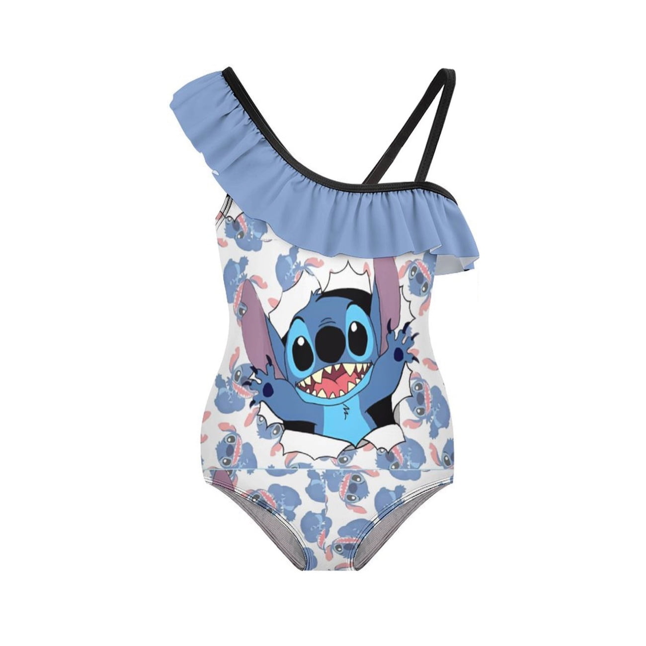 Stitch Children's Swimsuit for Girls, New Summer Girls' One-piece Baby ...