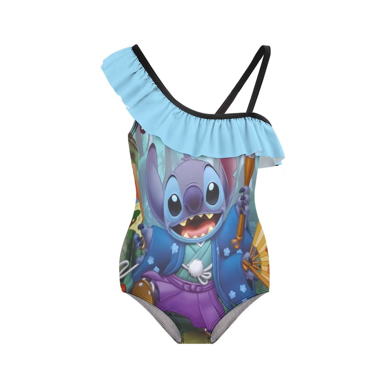 Stitch Children's Swimsuit for Girls, New Summer Girls' One-piece Baby ...