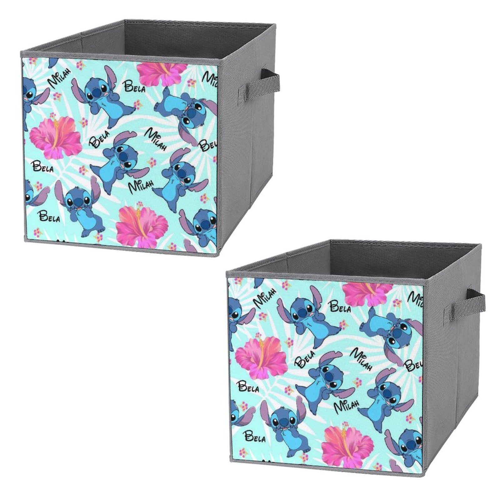 Stitch Children's folding storage box 2PCS - Walmart.com