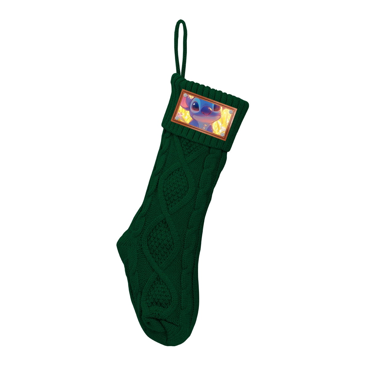 Stitch Christmas Stocking with Leather Label (UV Print) - Perfect for ...