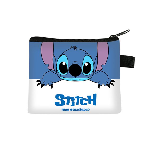 Stitch Coin Wallet Cartoon Coin Purse Change Purse Case Coin Key ...