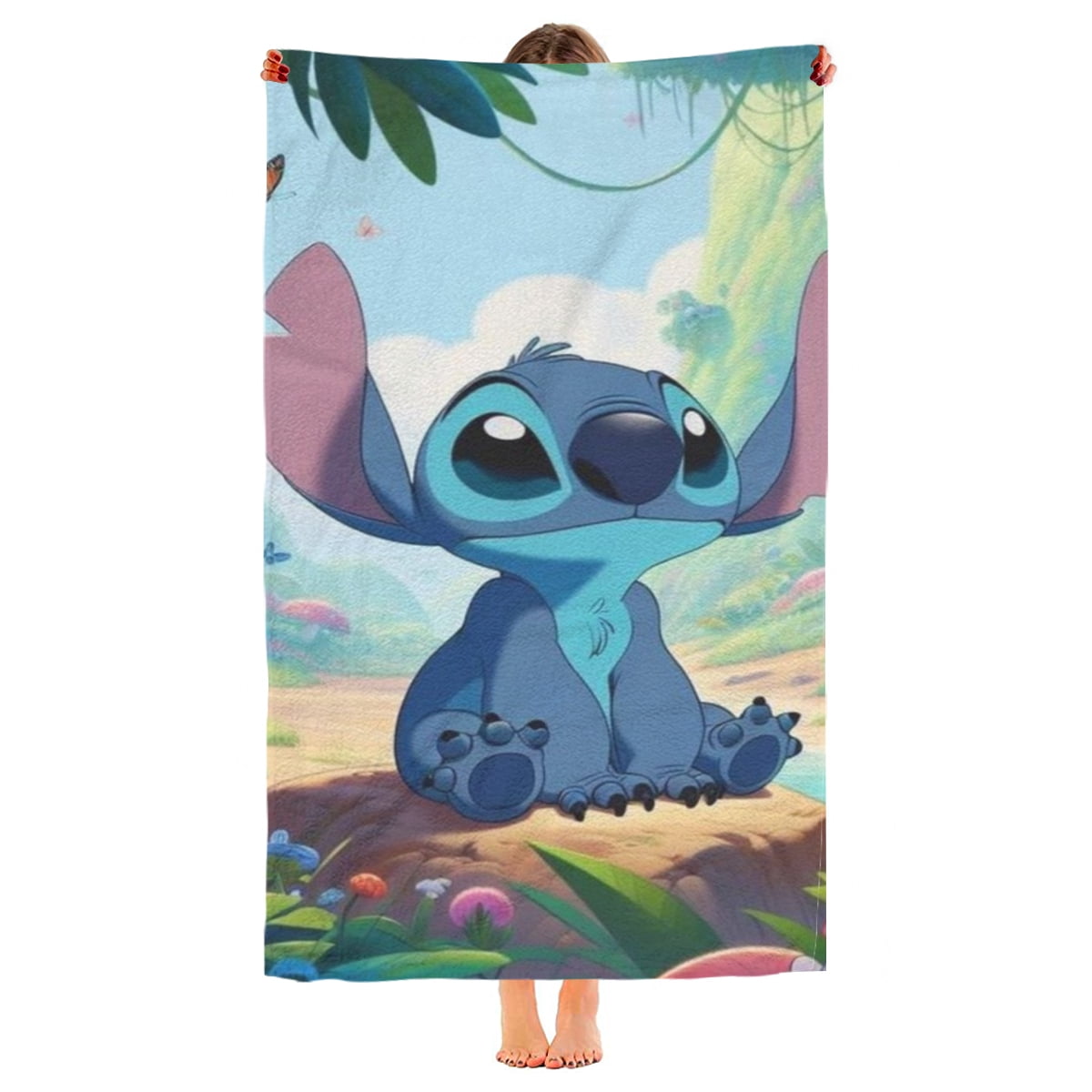 Stitch Comfort Style Beach Towel for Outdoor Use - Walmart.com