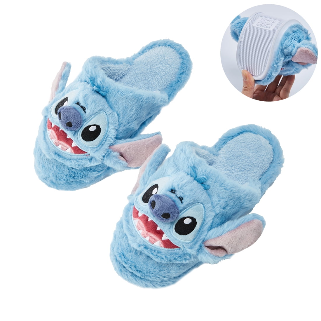 Stitch Cotton Slippers for Relaxing at Home - Walmart.com