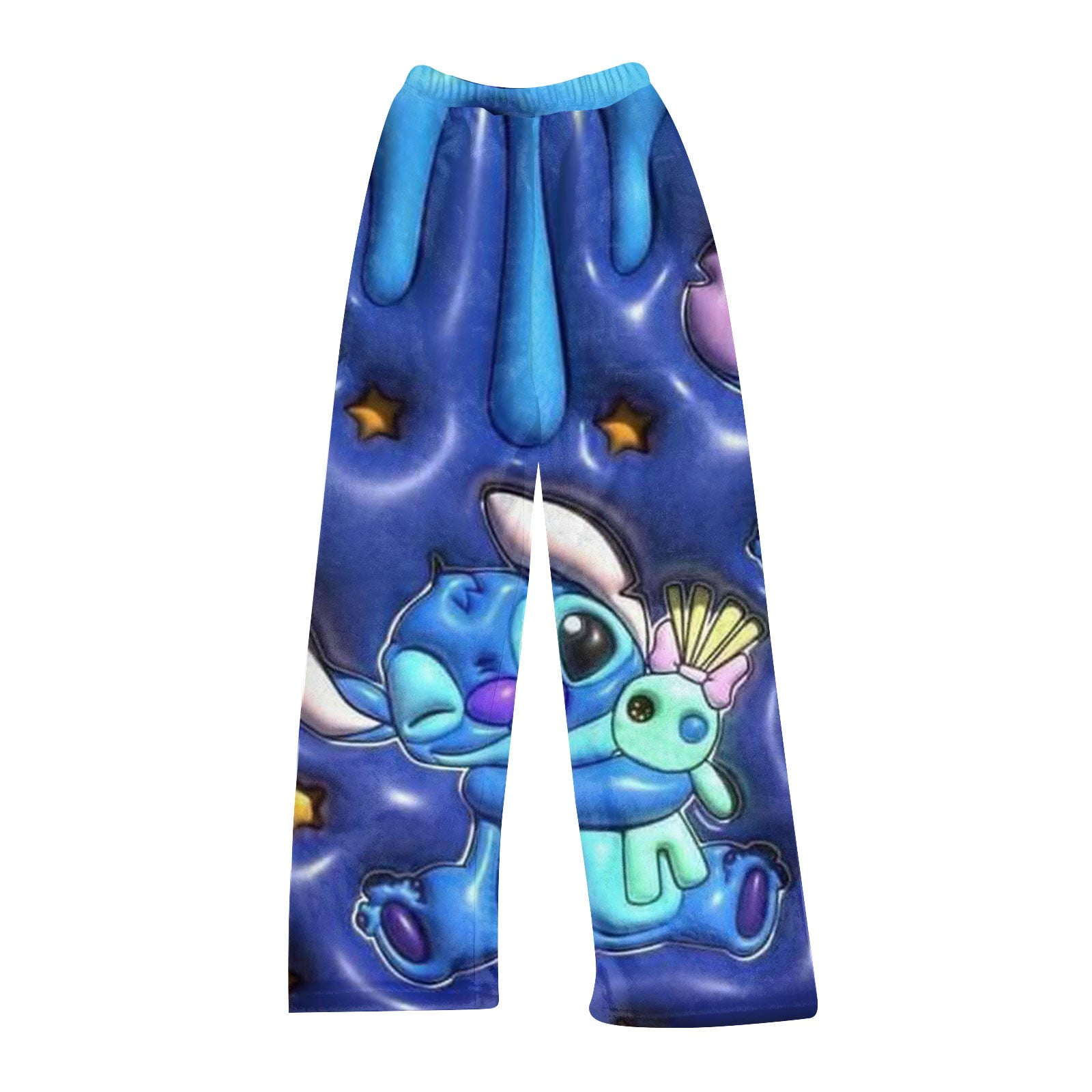 Stitch Cozy Pajamas For Girls Colorful Kids' Cartoon Character Pajama ...
