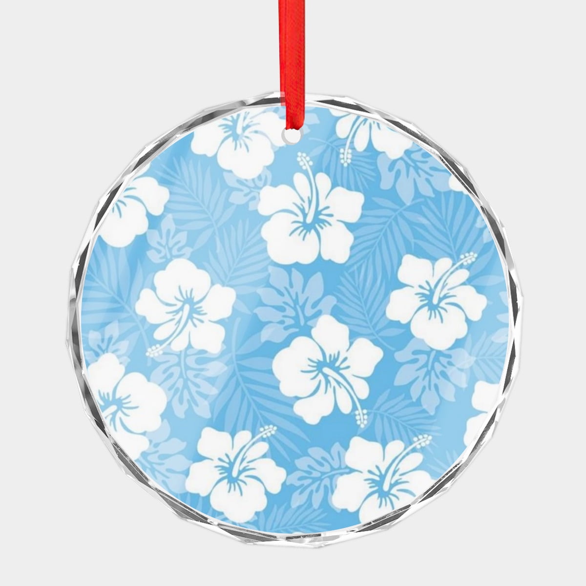 Stitch Crystal Glass Round Pendant - Customizable Decor and Gift for ...