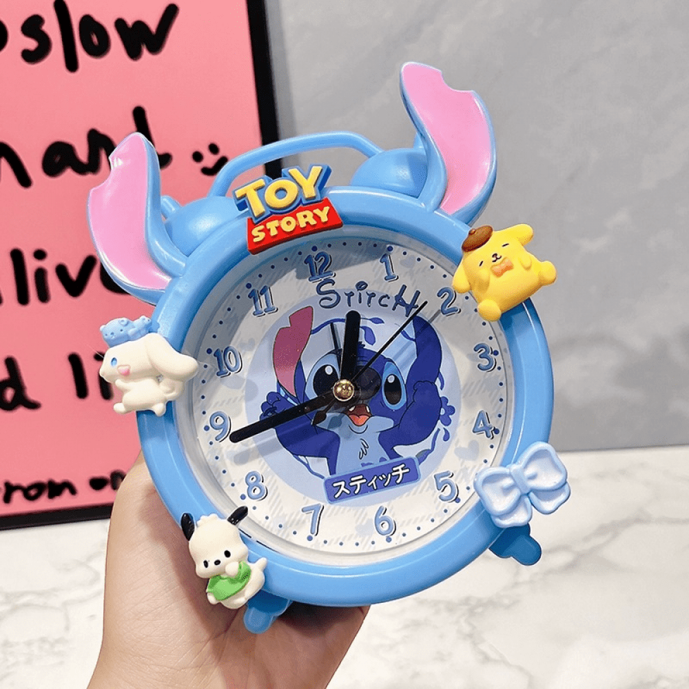 Stitch Cute Alien-Themed Digital Alarm Clock for Kids - Desk Clock ...