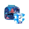 Stitch Disney Insulated Lunch Bag Lilo w/ 2-Piece Food Container Set ...