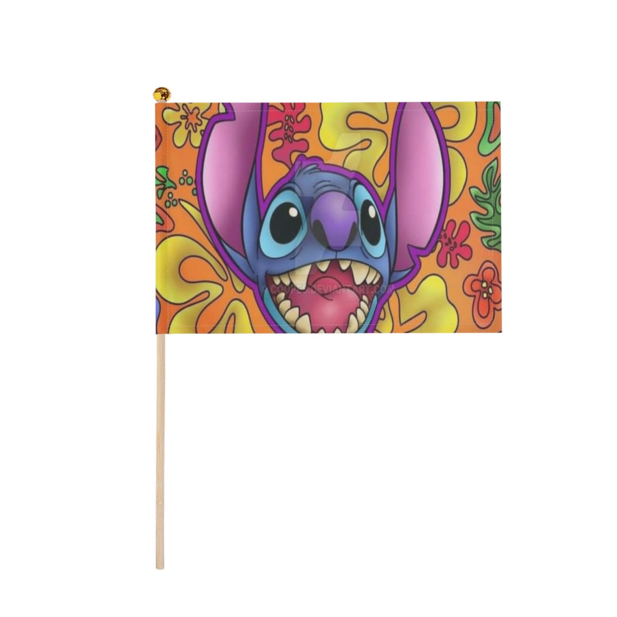 Stitch Double-Sided Polyester Hand Flag - For Events and Cheering ...