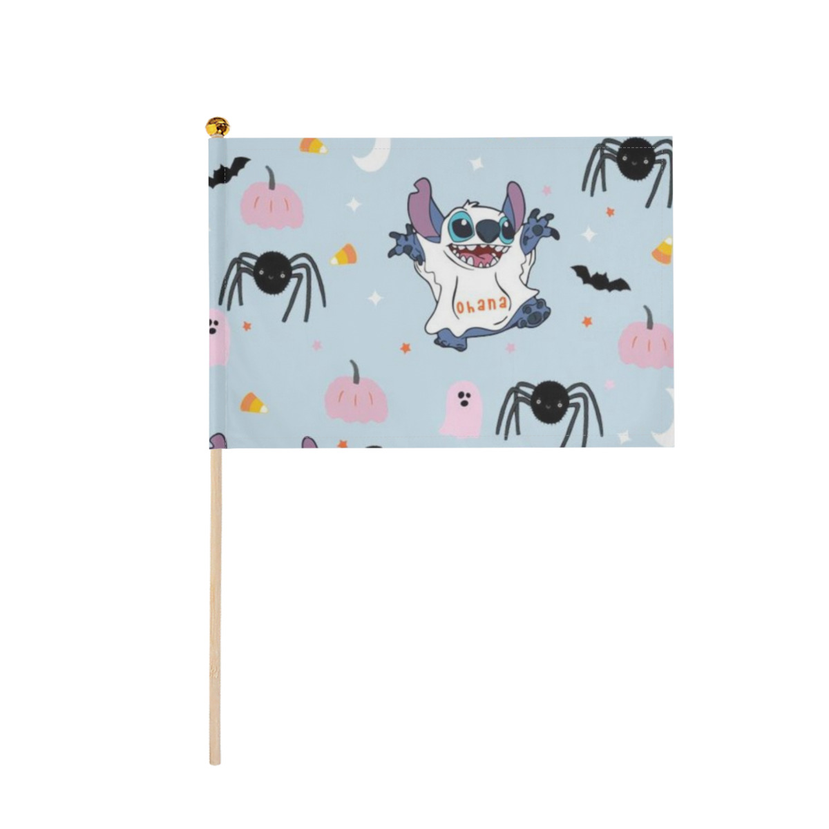 Stitch Double-Sided Polyester Hand Flag - For Events and Cheering ...
