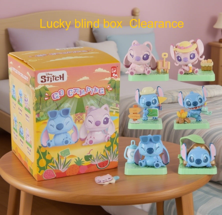 Stitch Eat Something Before Sleep Figure Blind Box, Funny Stitch ...