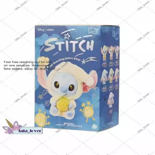 Stitch Eat Something Before Sleep Series - 7" Stitch Plush Stuffed Animals Keychain Toys Blind ...