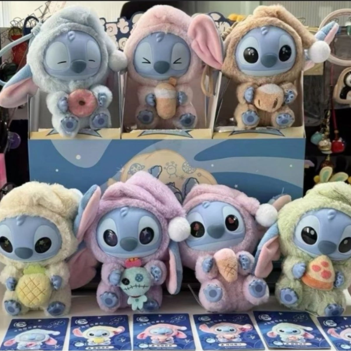 Stitch Eat Something Before Sleep Series Vinyl Figure Blind Box Super ...